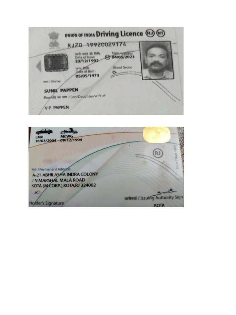 Driving License | PDF