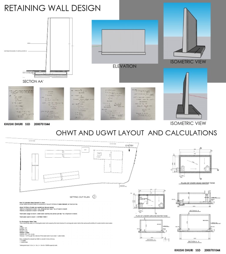 Elevation Isometric View: Section Aa' | PDF