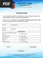 Sampath Bank TT Application Form | PDF | Banks | Personal Finance