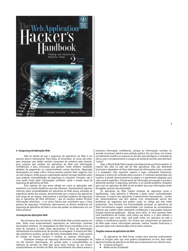 The-Web-Application Hackers Handbook-Traduzido | PDF | Rede mundial de ... The-Web-Application Hackers Handbook-Traduzido | PDF | Rede mundial de ...