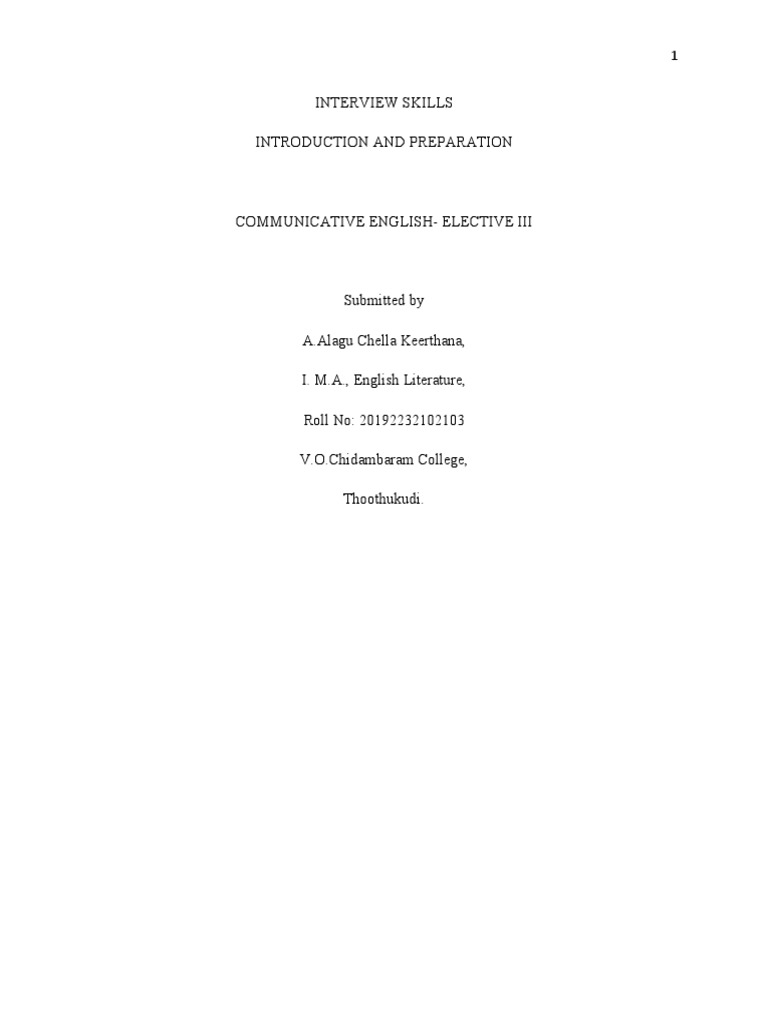 Interview Skills | PDF | Job Interview | Interview Interview Skills | PDF | Job Interview | Interview