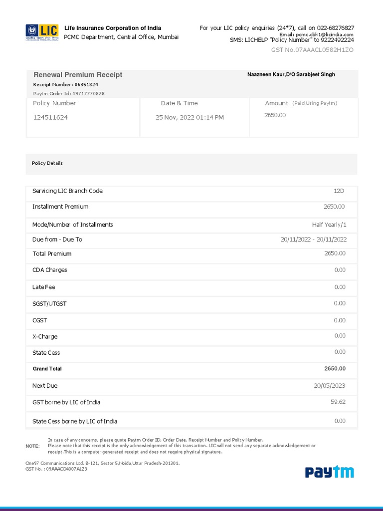 LIC2 | PDF | Service Industries | Financial Services