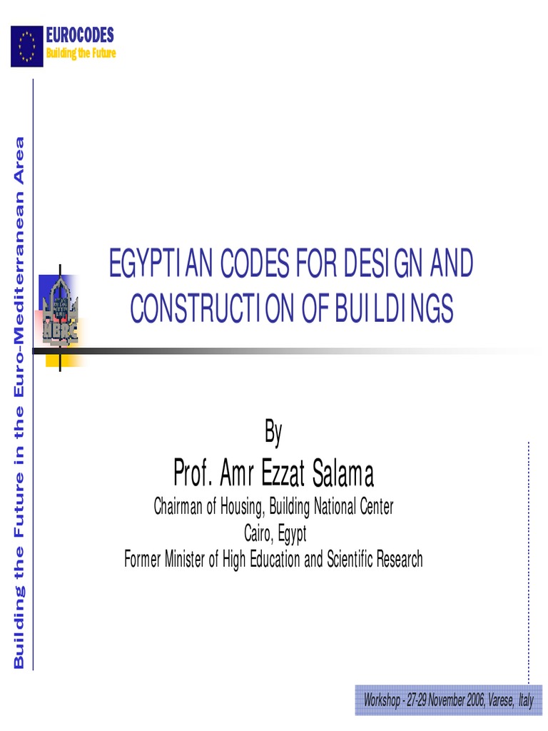 Egyptian Codes for Building Design | PDF | Science & Mathematics ...