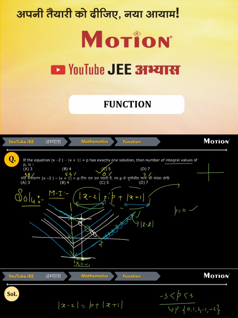 Motion Kota Notes of Yt Lecture | PDF