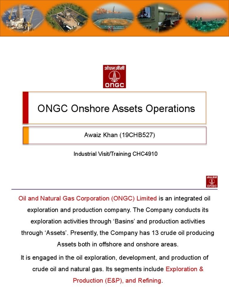 ONGC Overview | PDF | Oil | Process Engineering