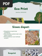 Materi Workshop Ecoprint (Teknik Pounding) | PDF