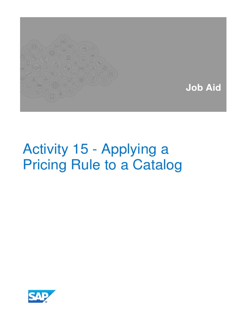 Lab 15 Applying A Pricing Rule To A Catalog Pdf Ibm Db2 Software Development