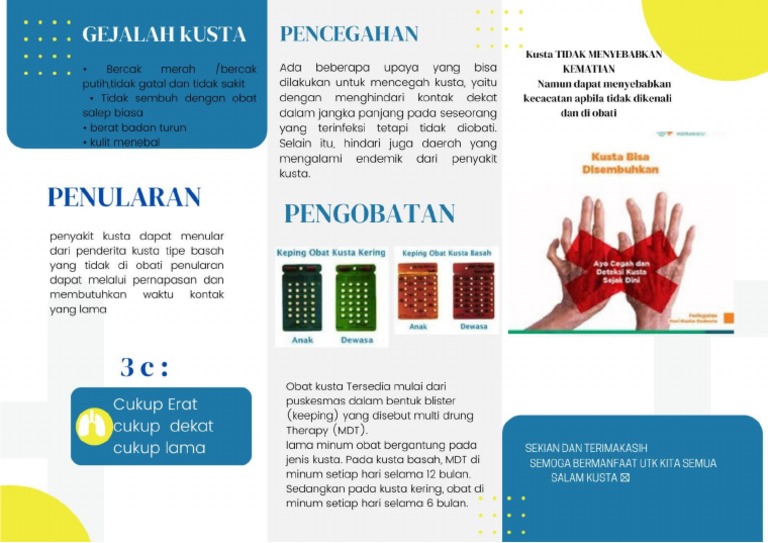 Leaflet Kusta 2 | PDF