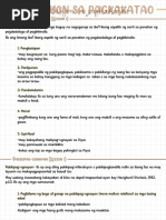 Mga Hilig o Interes | PDF