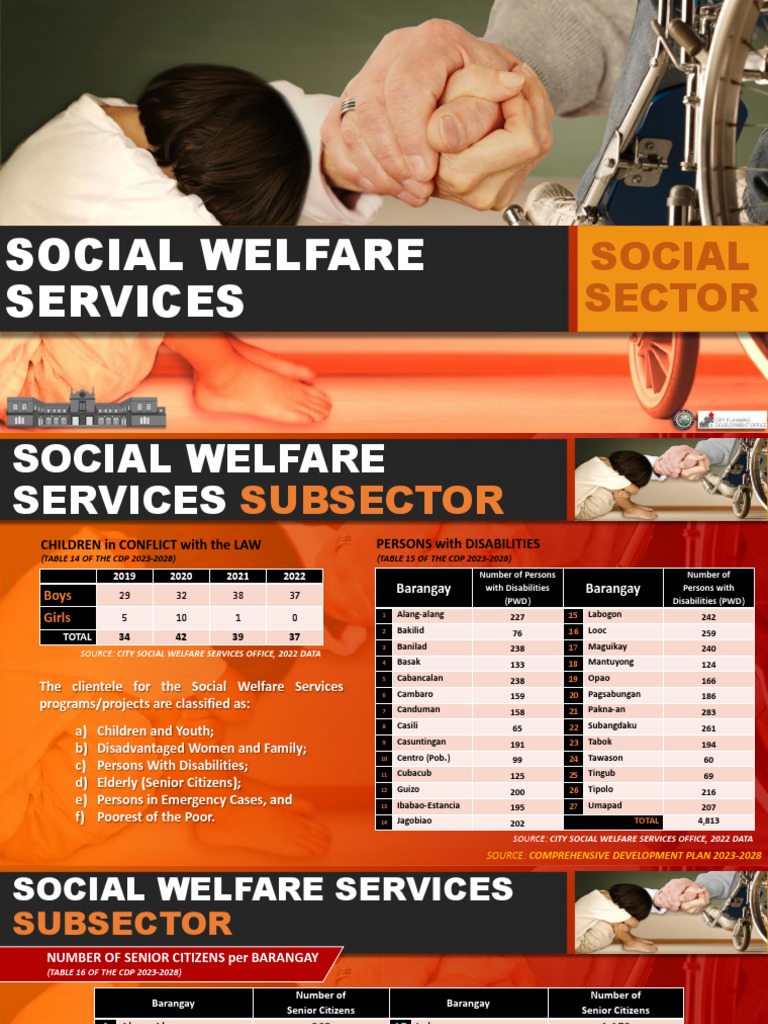 Mandaue Social Welfare Overview | PDF | Child Care | Welfare