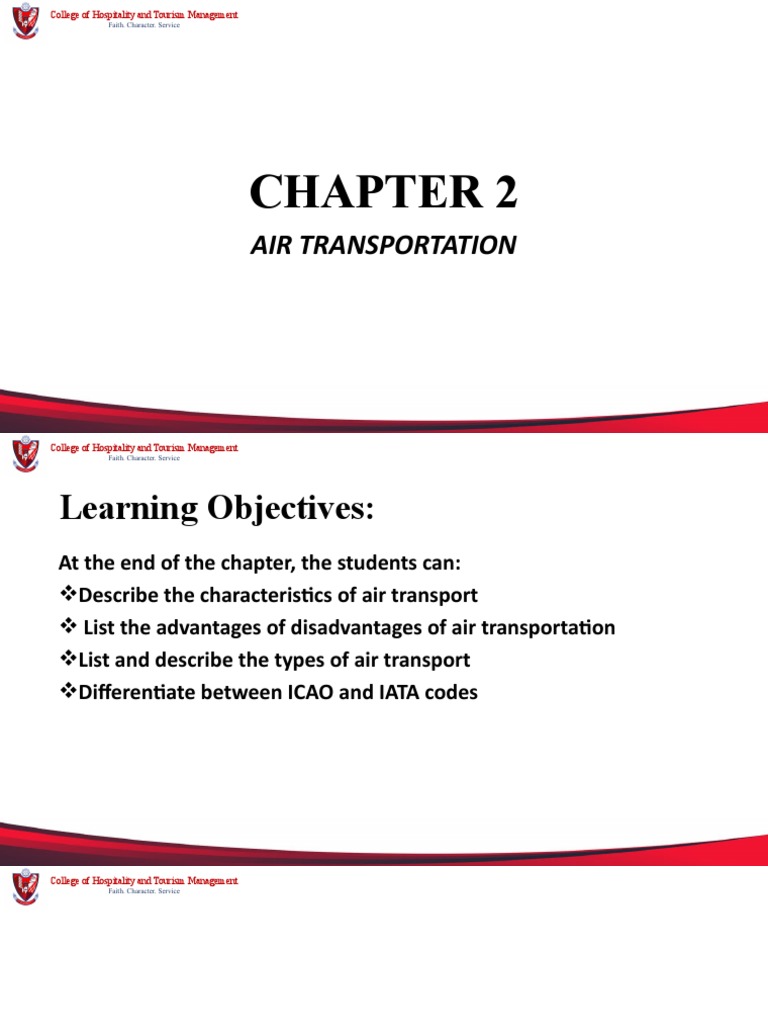 Prelim Chapter 2 - Introduction To Transport Services | PDF | Low Cost Carrier | Airship