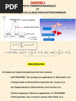 Cours D'électrochimie | PDF | Réaction d'oxydoréduction | Électrochimie