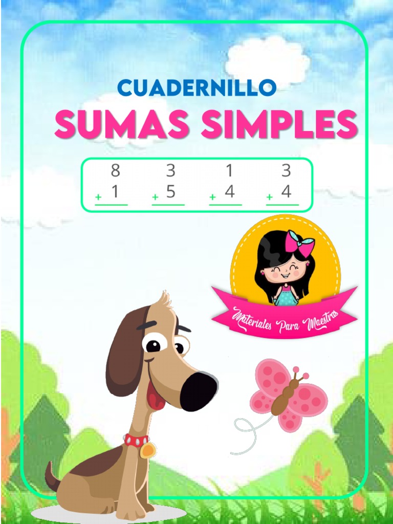 Cuadernillo Sumas Simples 1 | PDF