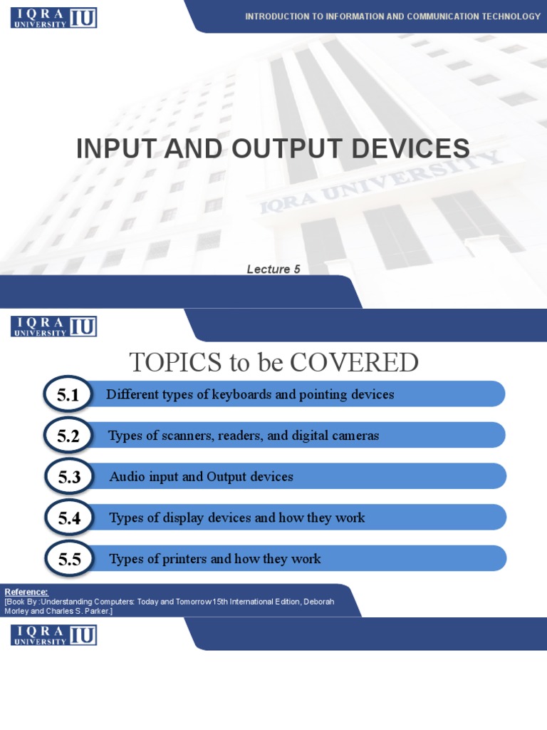 IICT - Lecture 5 - Input & Output | PDF | Image Scanner | Printer ... IICT - Lecture 5 - Input & Output | PDF | Image Scanner | Printer ...