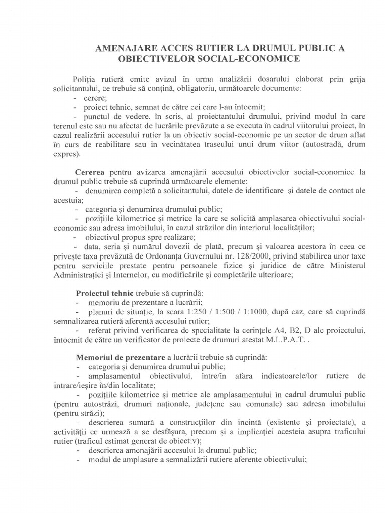 Model Cerere IGPR | PDF