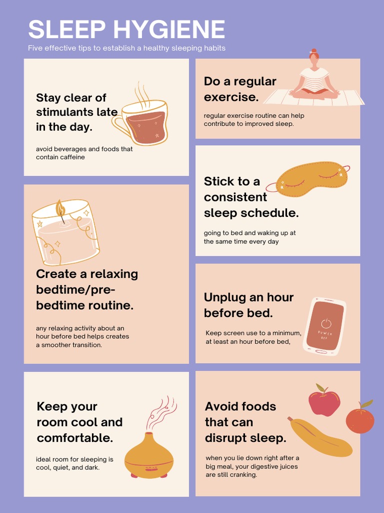 Effective Sleep Hygiene Tips | PDF | Wellness
