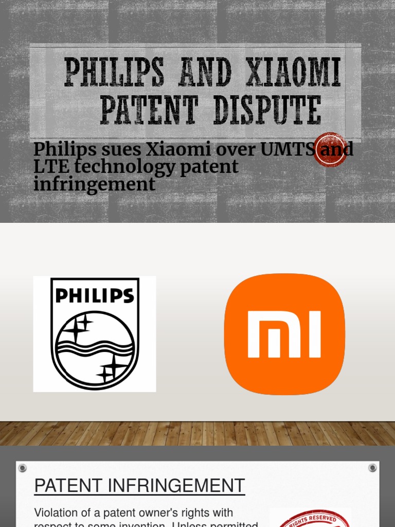 Philips and Xiaomi | PDF | Patent | Xiaomi