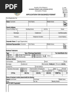 BPLO - Application Form For Occupational Permit Revised 07012022 1 ...
