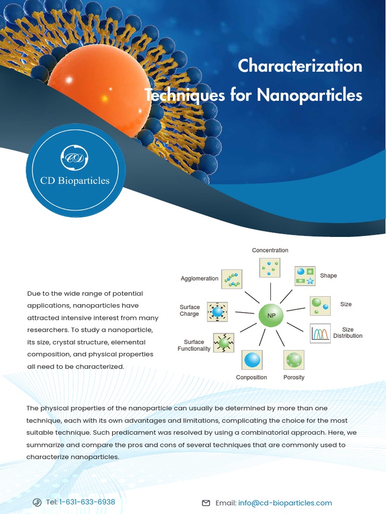 Characterization Techniques For Nanoparticles | PDF | Scanning Electron ...