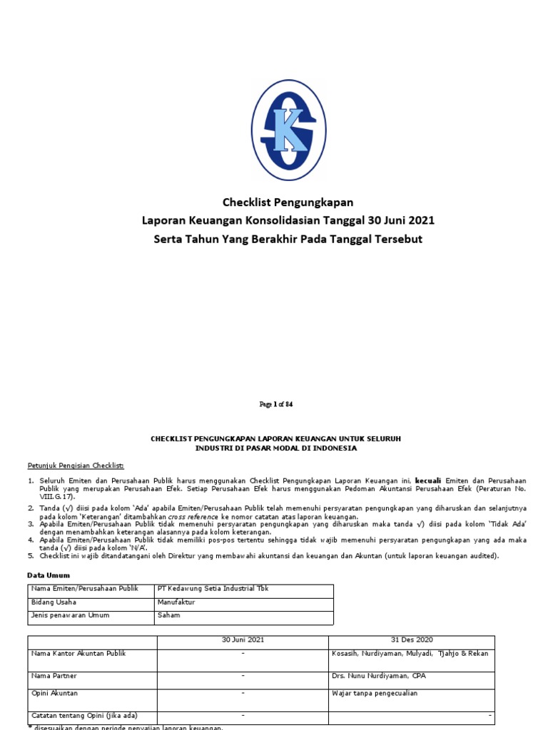 Kdsi LK TW Ii 2021 | PDF