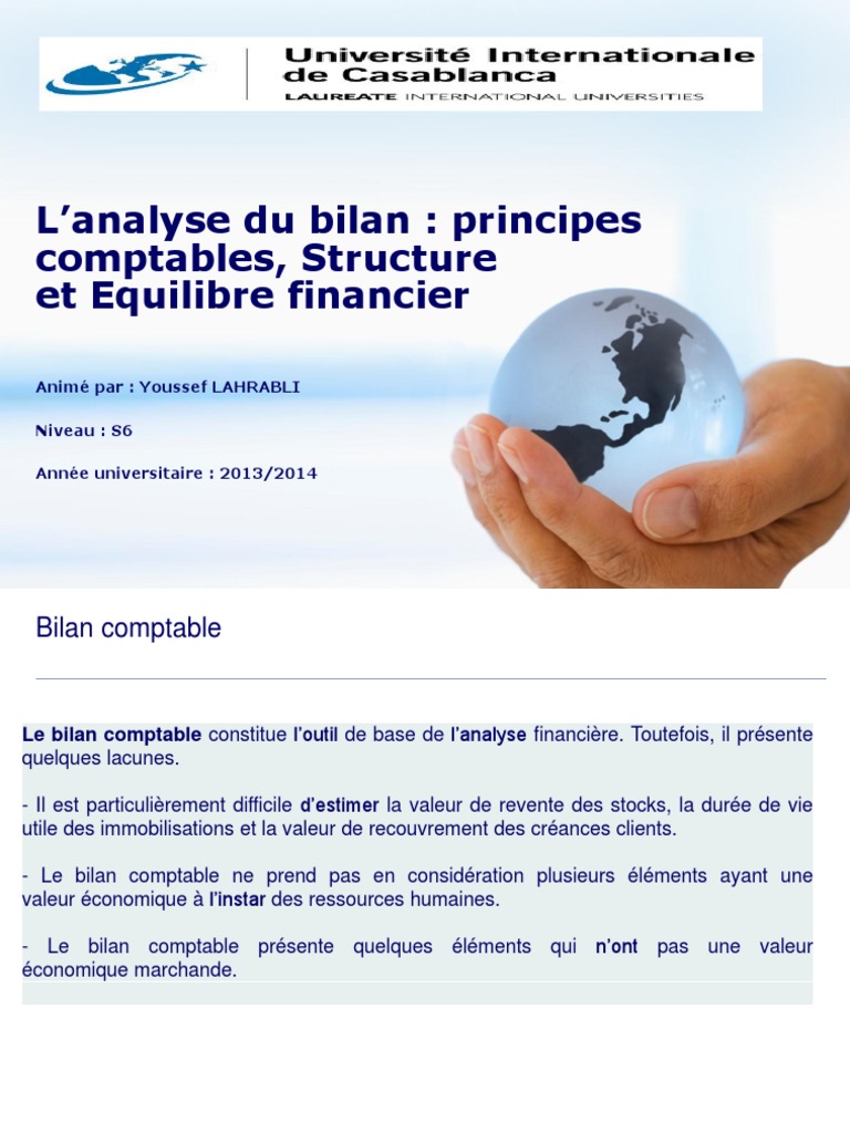 Différences entre bilans comptable et fonctionnel | PDF | Bilan ...