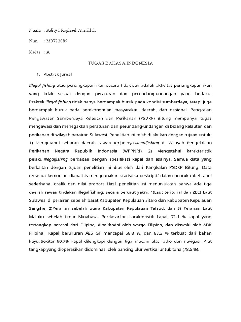 Tugas Bindo Kalimat Efektif | PDF | Sains & Matematika