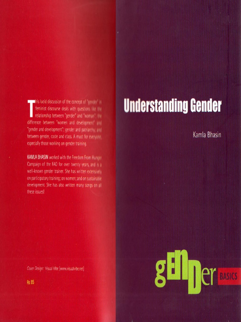 Kamla Bhasin - Understanding Gender | PDF