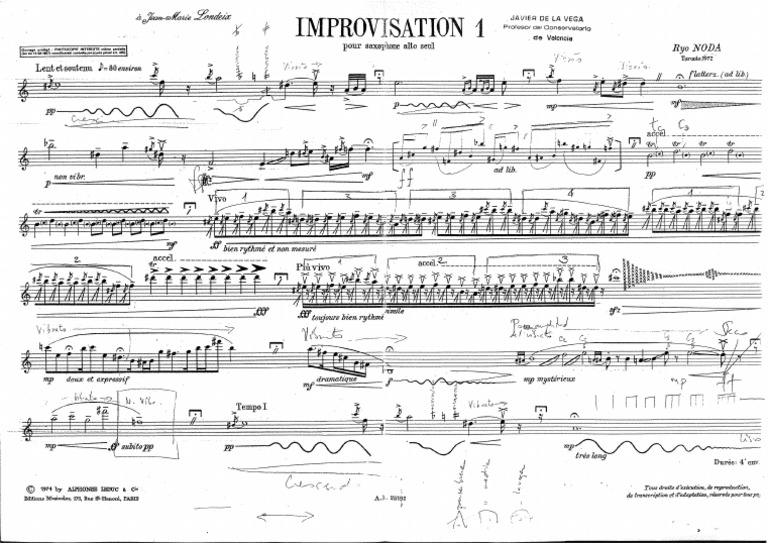Noda Ryo Improvisation I Pdf