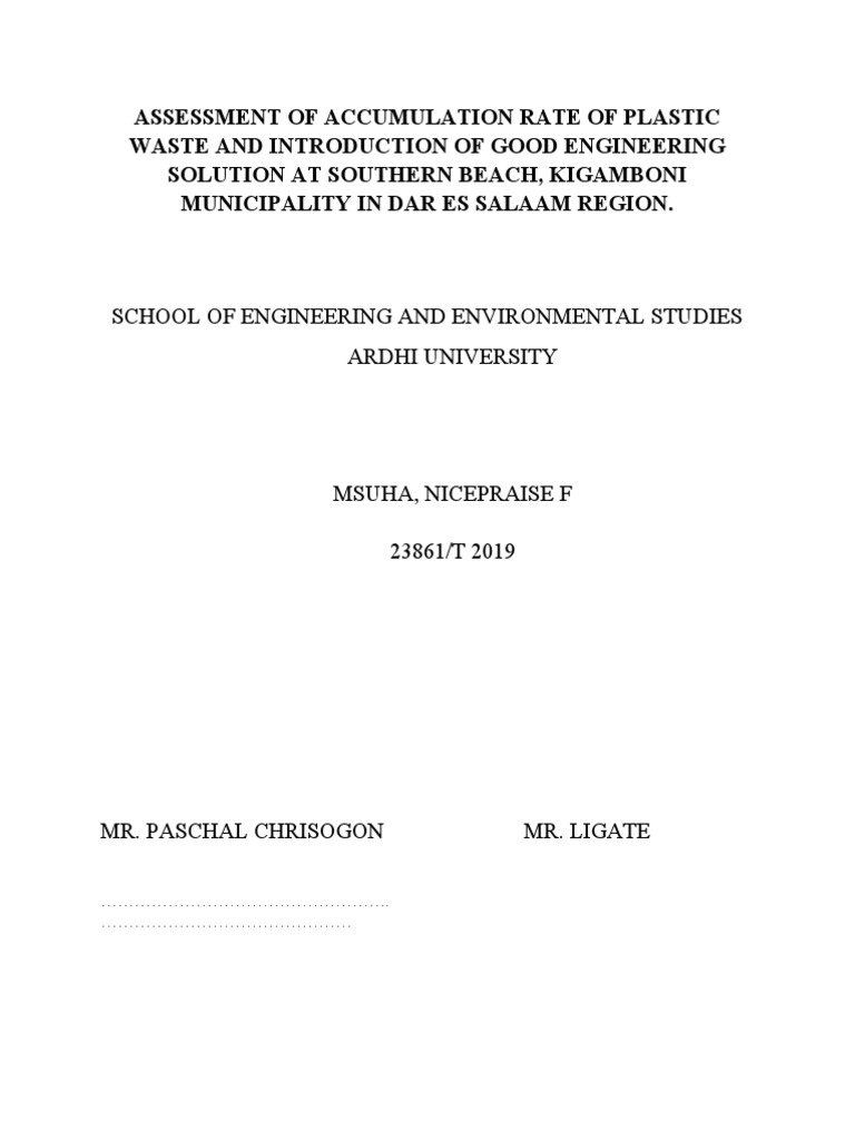 TWN 1 | PDF | Seabed | Survey Methodology