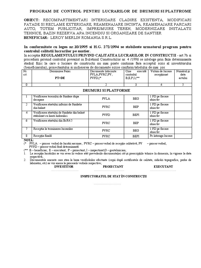 02 Program Faze Determinante | PDF