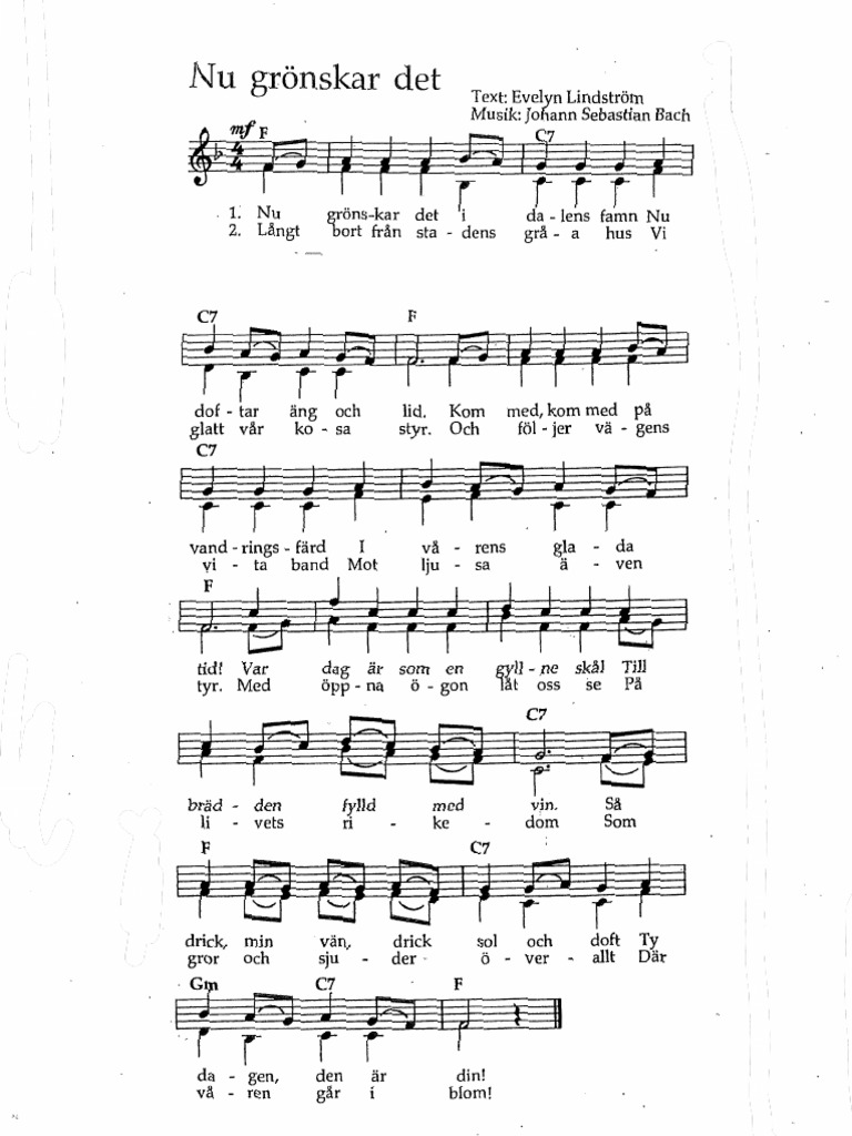 Nu Grönskar Det | PDF