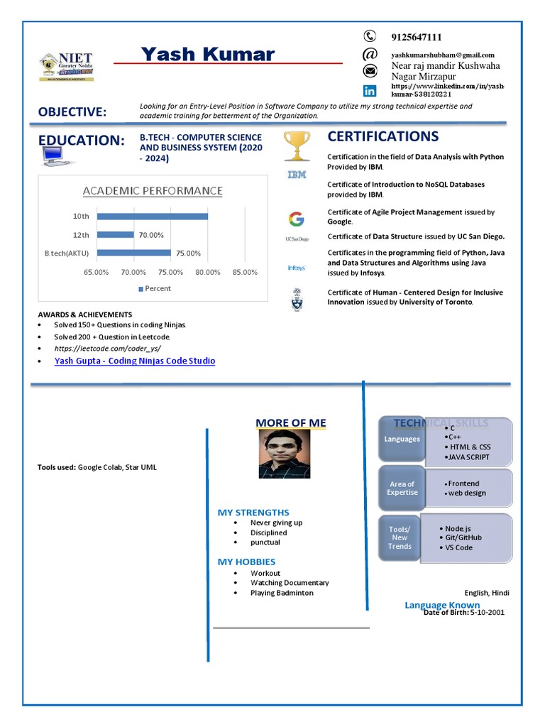 Yash Kumar | PDF