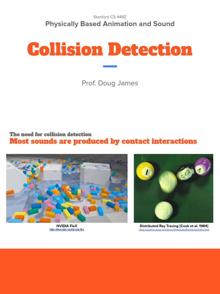 CollisionDetection2021 Stanford | PDF | Cartesian Coordinate System ...