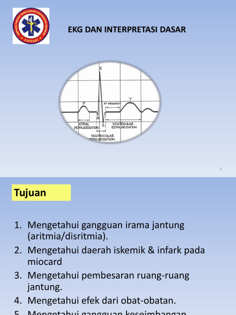 EKG & INTERPRETASI DASAR by Zack KEP KRITIS (Fixed) | PDF