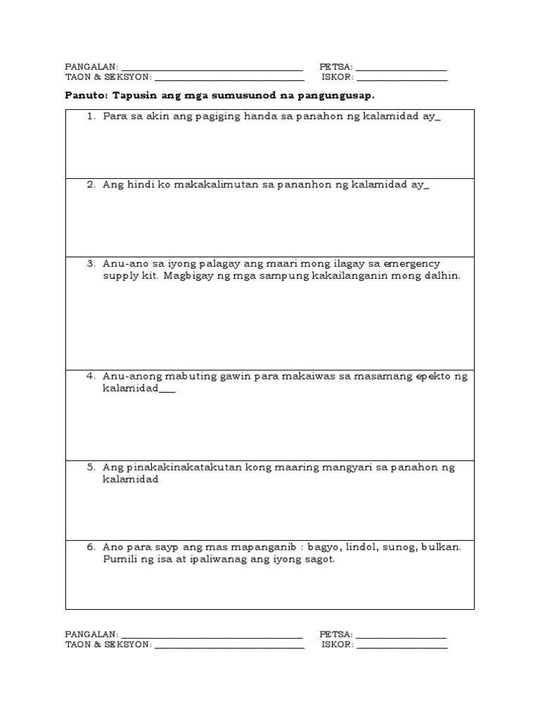 Apan 10 Activity | PDF
