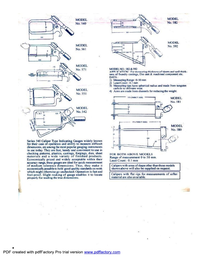 Gauge Wel Pistol-Caliper-Catalog | PDF