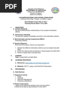 Embroidery Stitches Lesson Plan | PDF | Surgical Suture | Lesson Plan