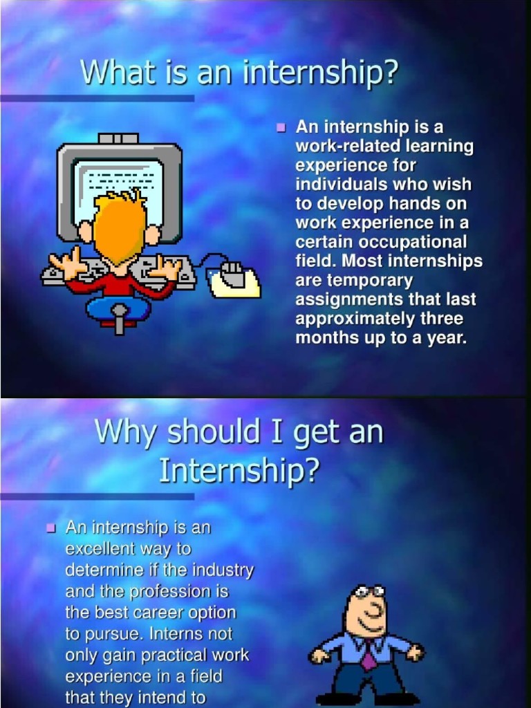 What is internship | PDF