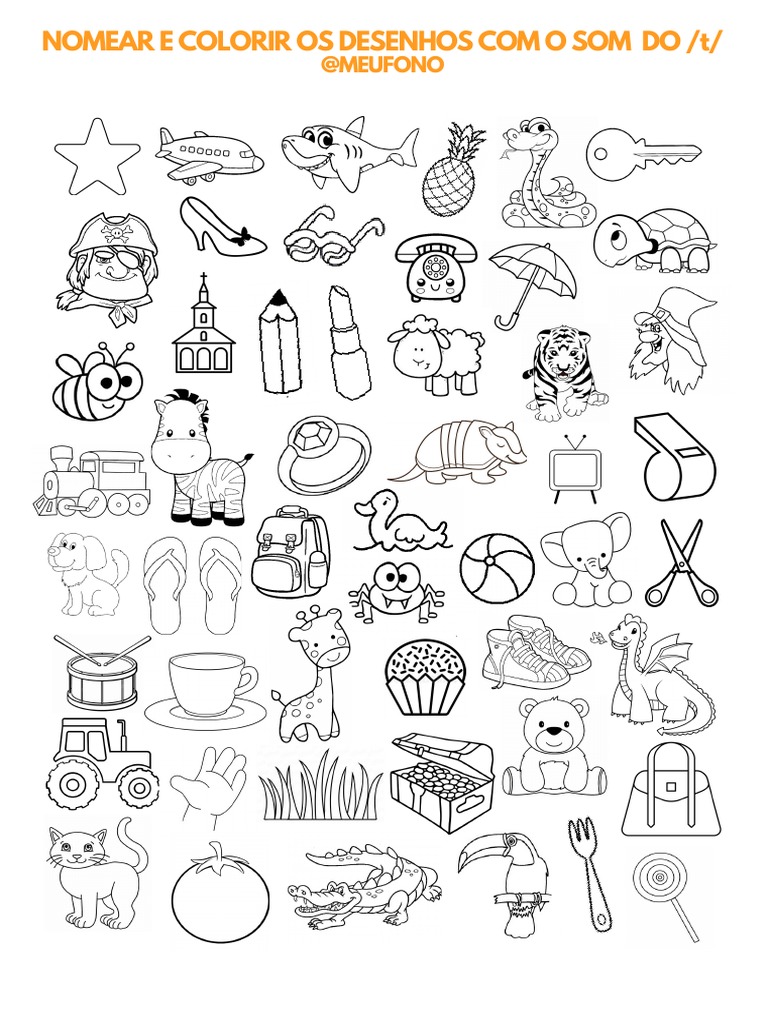 Figuras Fonemas T | PDF