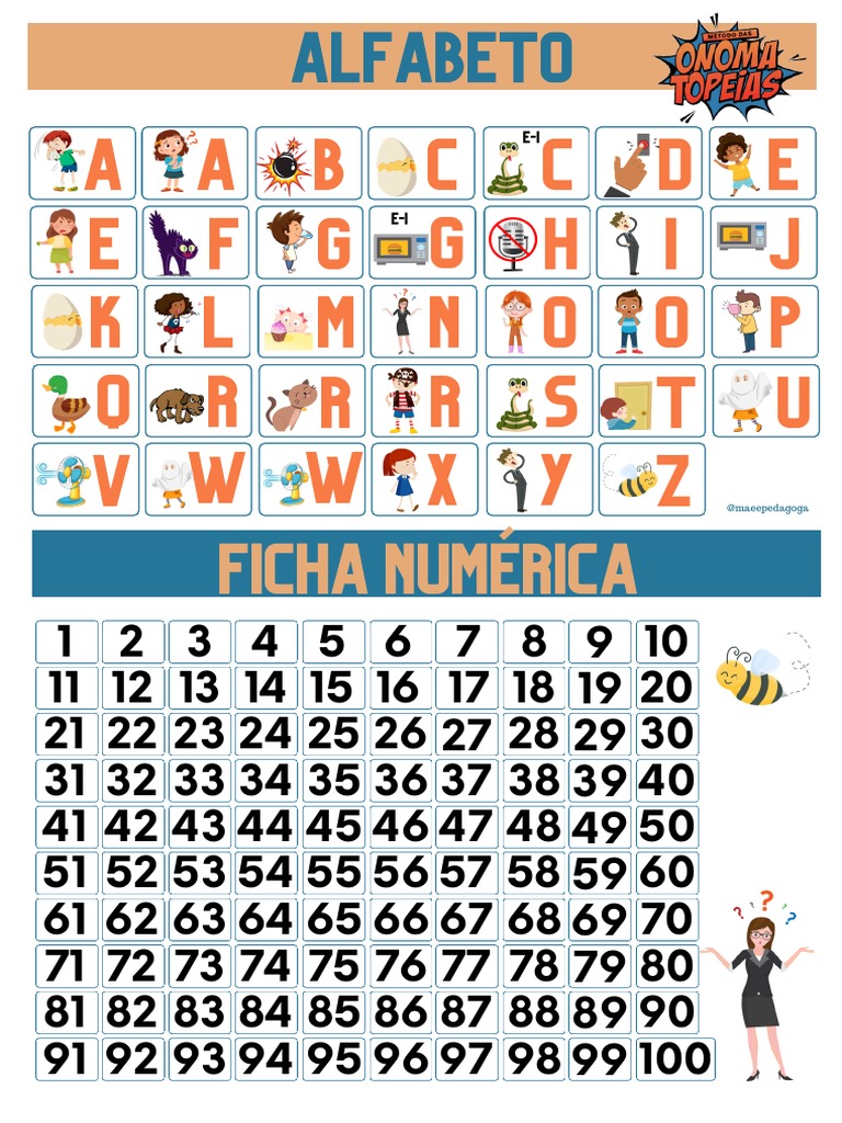 Alfabeto e Numeros | PDF