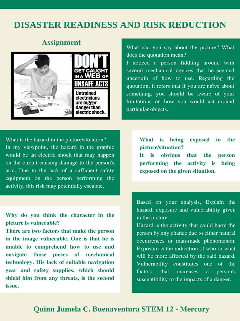 Assignment DRRR | PDF