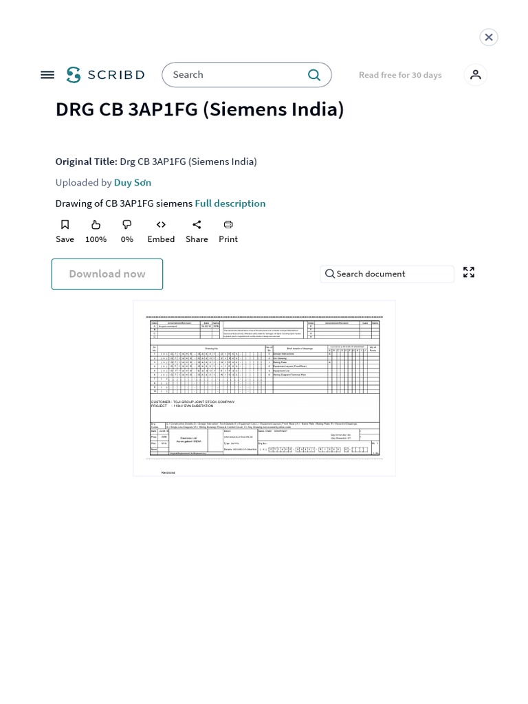 DRG CB 3AP1FG (Siemens India) : Download Now | PDF | Insulator ...