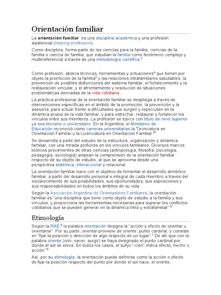 Que Es Un Orientador - A Familiar | PDF | Familia | Pedagogía