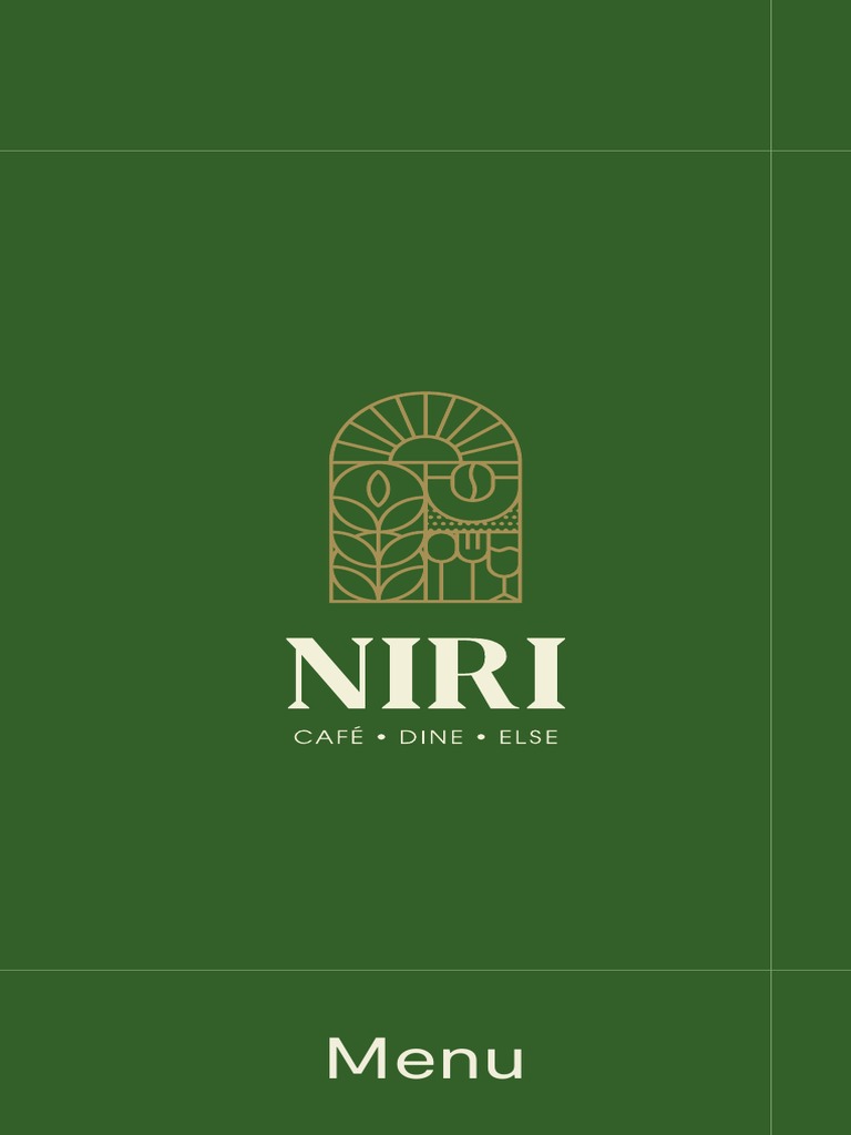 NIRI Cafe Food And Beverages Menu_ | PDF | Indonesian Cuisine | Hamburgers