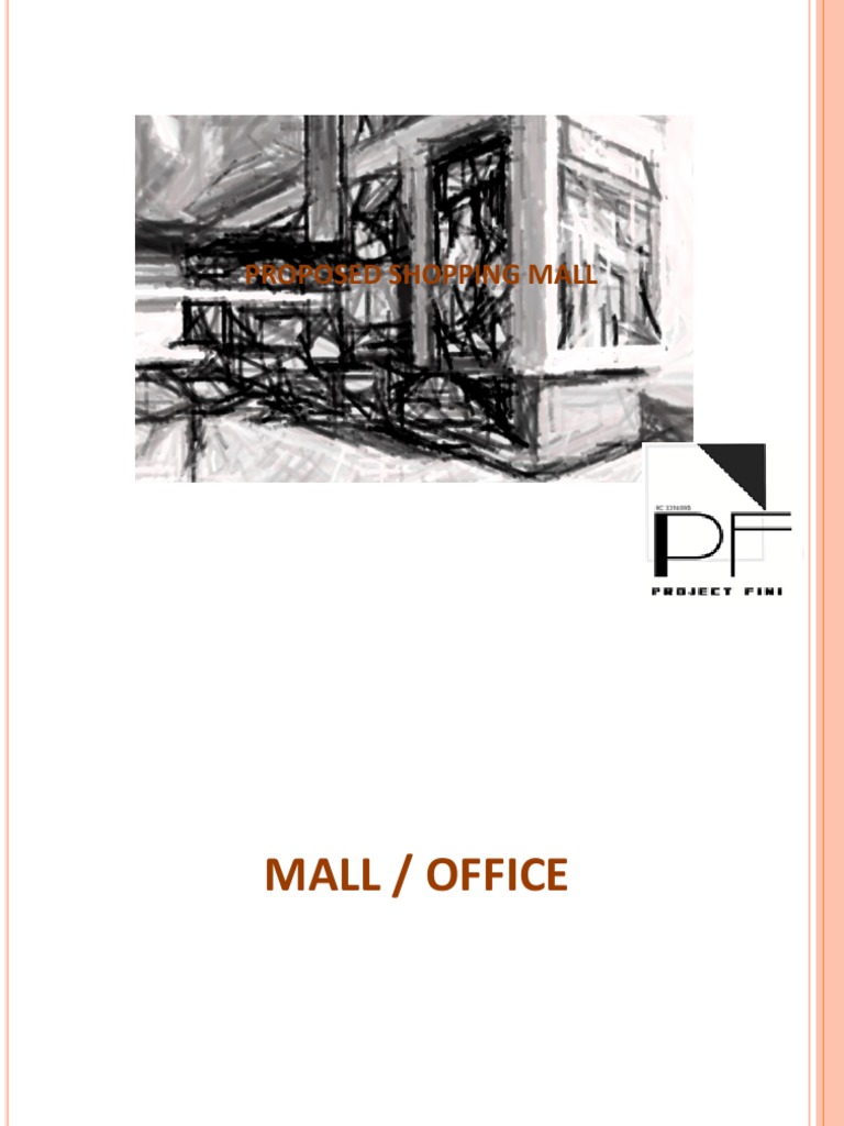 Proposed 9,000 sqm Shopping Mall Plans | PDF | Buildings And Structures ...