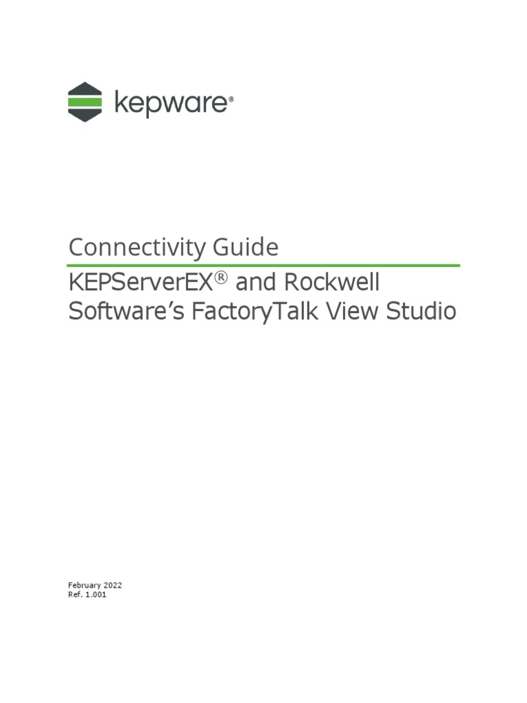 FactoryTalk - View - Connectivity - Guide KeepServer OPC | PDF | Server (Computing) | Icon ...