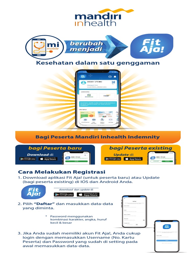 Aplikasi Fit Aja! untuk Peserta Inhealth | PDF | Bisnis