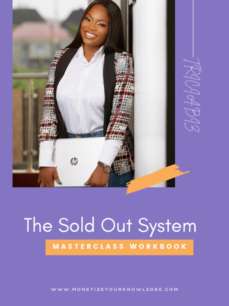 Sold Out System Workbook | PDF | Marketing | Private Sector