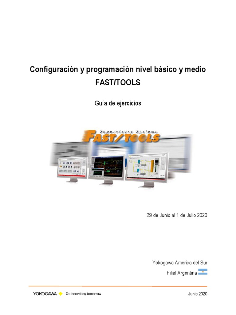 Guia de Ejercicios FASTTOOL EJ1 EJ2 EJ3 EJ4 | PDF | Scada | Ventana (informática)