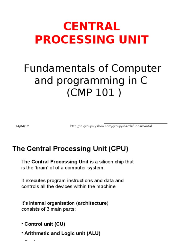 CMP 101 Set 6 CPU | PDF | Instruction Set | Central Processing Unit CMP 101 Set 6 CPU | PDF | Instruction Set | Central Processing Unit